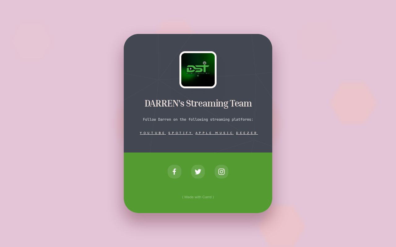 DARREN's Streaming Team